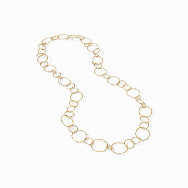 Colette Textured Gold Necklace - N014G00 - Julie Vos