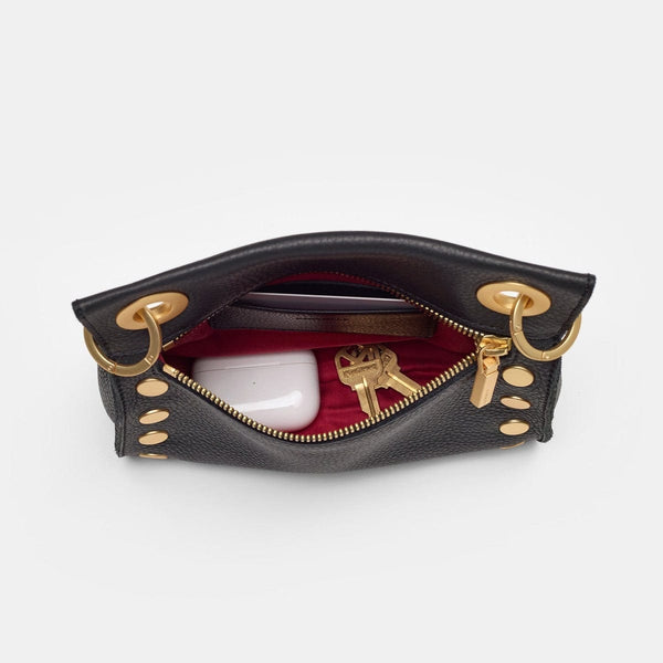 TONY SML - Black/Brushed Gold - Hammitt