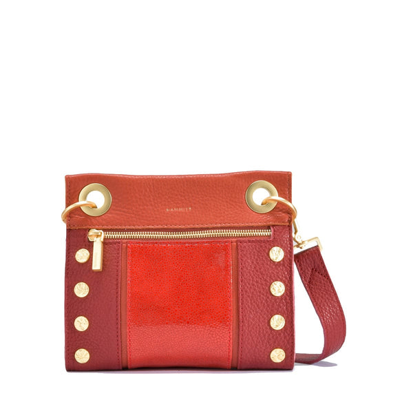 TONY SML - Zinfandel Red/Brushed Gold - Hammitt