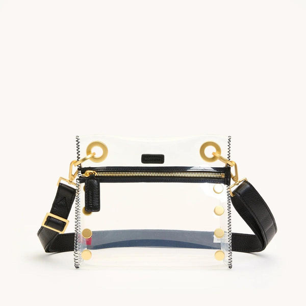 TONY SML - Clear Black/Brushed Gold - Hammitt