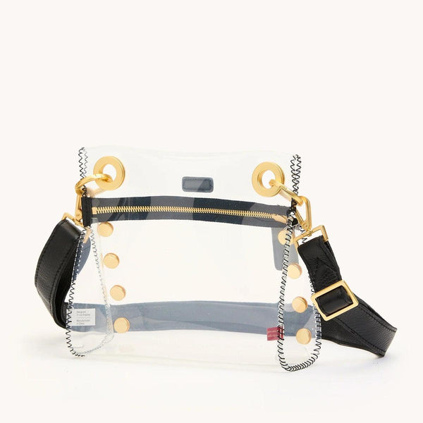 TONY SML - Clear Black/Brushed Gold - Hammitt