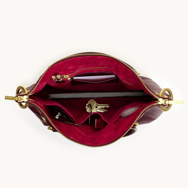 DANIEL MED - Cherrywood Pebble/Brushed Gold - Hammitt