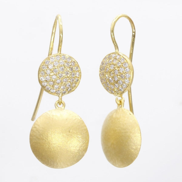 14K Gold & Diamond Earrings - M5754 - Marika
