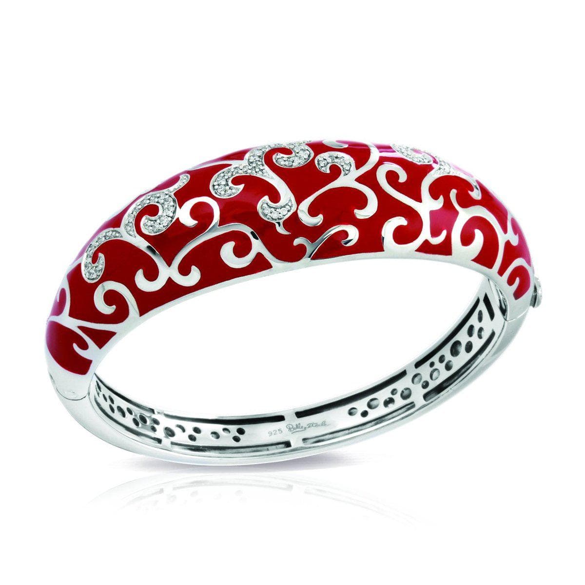 Royale Red Bangle - Belle Etoile