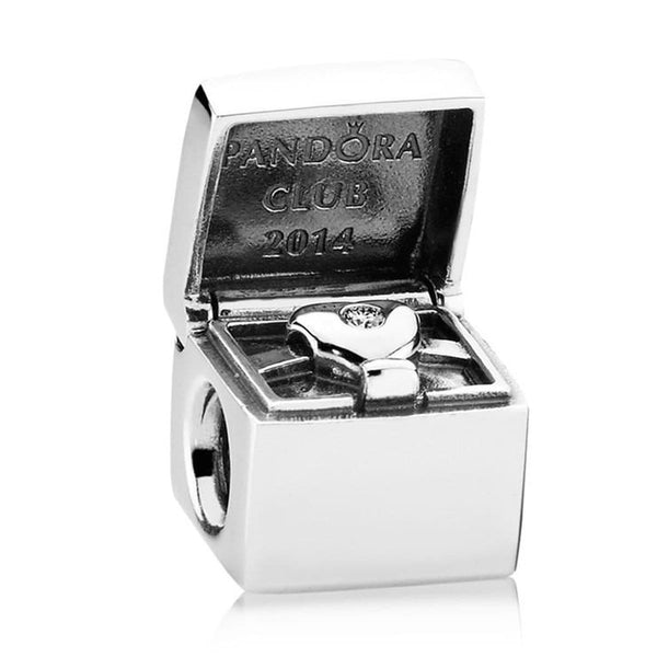Hidden Heart Diamond Charm - 791188D - Pandora